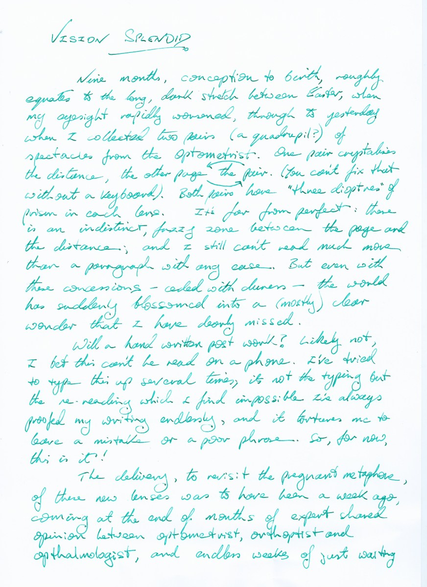 Vision Splendid – Rejoice!